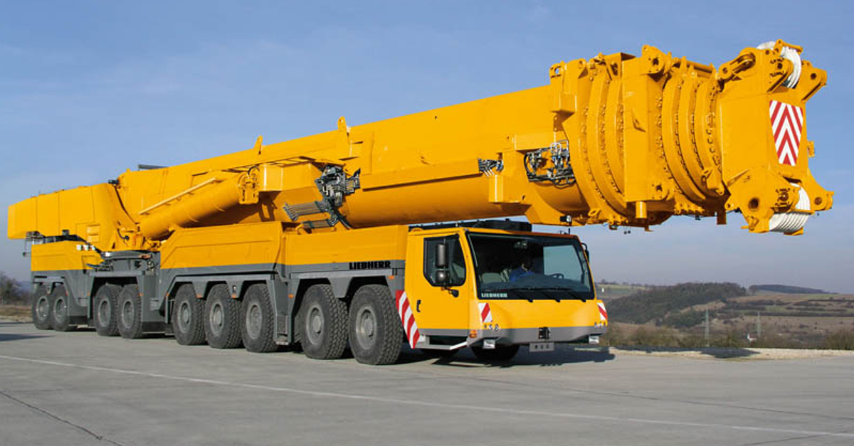 La gru mobile più grande e potente al mondo, Ecco come funziona! VIDEO