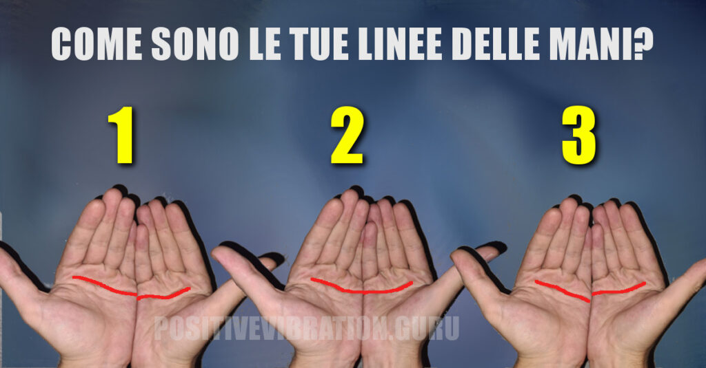 TEST: Come sono le linee sulla tua mano? il test che rivela i dati sul ...