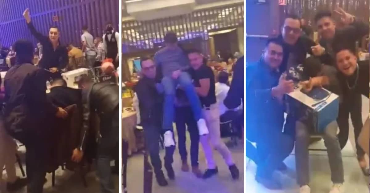 Ha vinto un premio alla locanda ma era così ubriaco che i suoi compagni ...