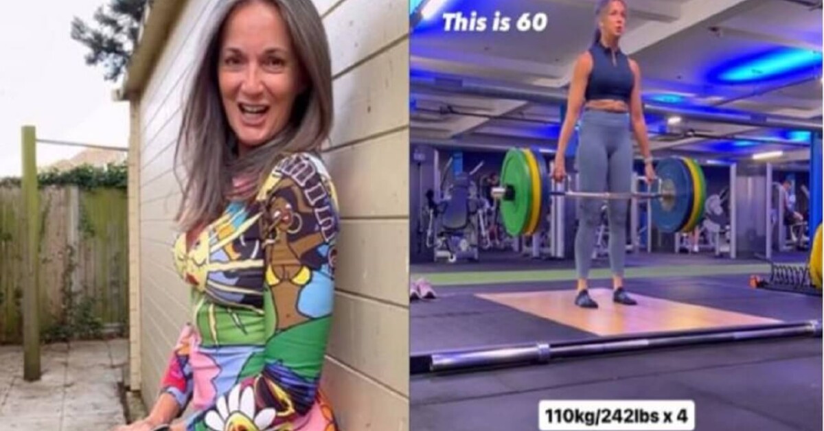 Ha 60 anni ma ne dimostra 30: nonna diventa modella di fitness e sfata ... Ha 60 anni ma ne dimostra 30: nonna diventa modella di fitness e sfata ...