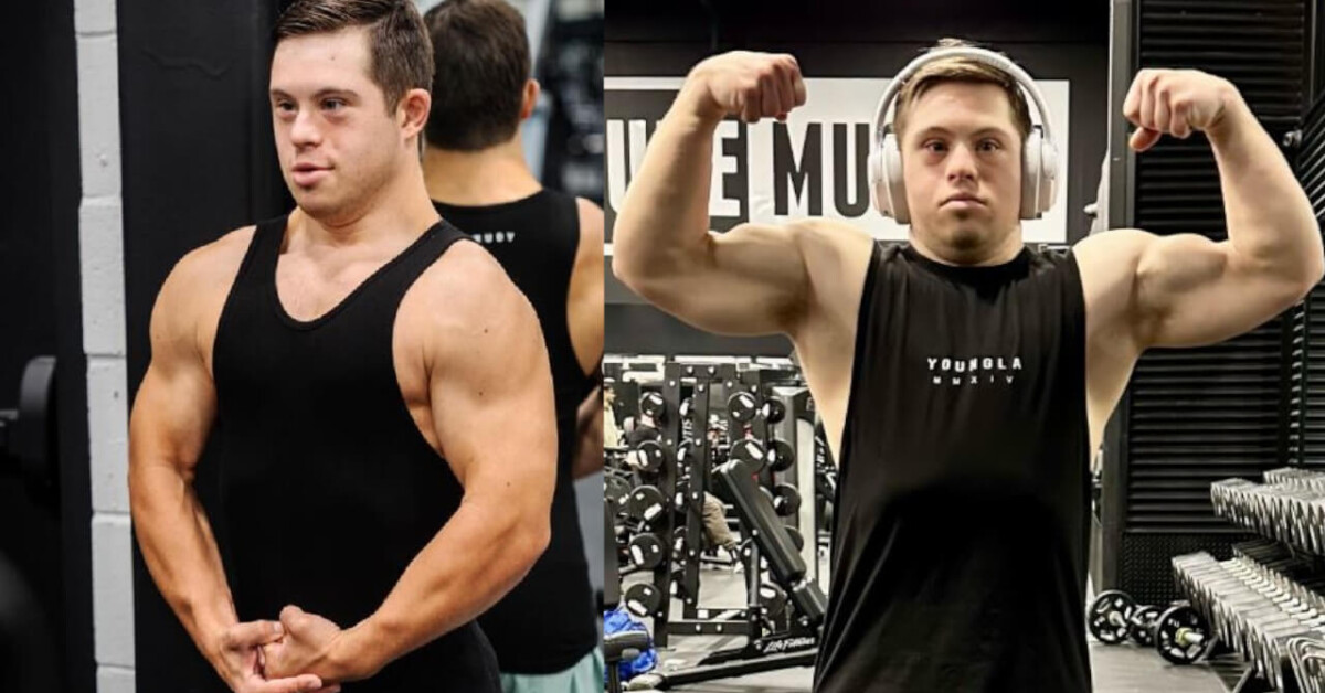 Kyle Landi il bodybuilder con sindrome di Down che ha conquistato il ...