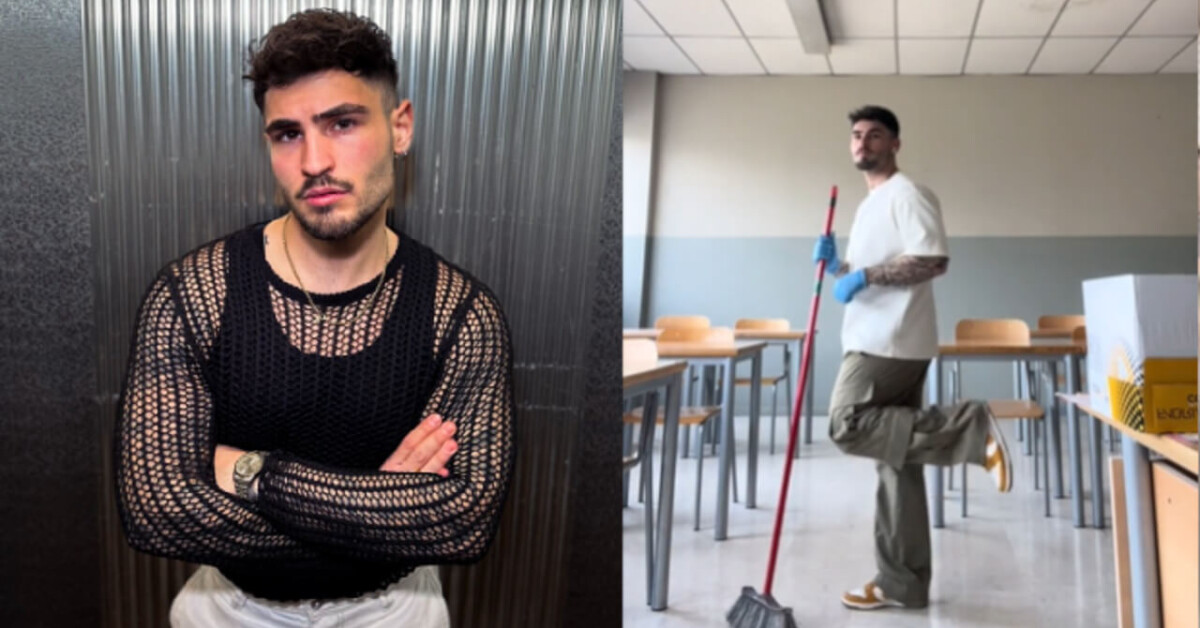 E' il bidello più popolare sui social: i suoi video hanno conquistato ...